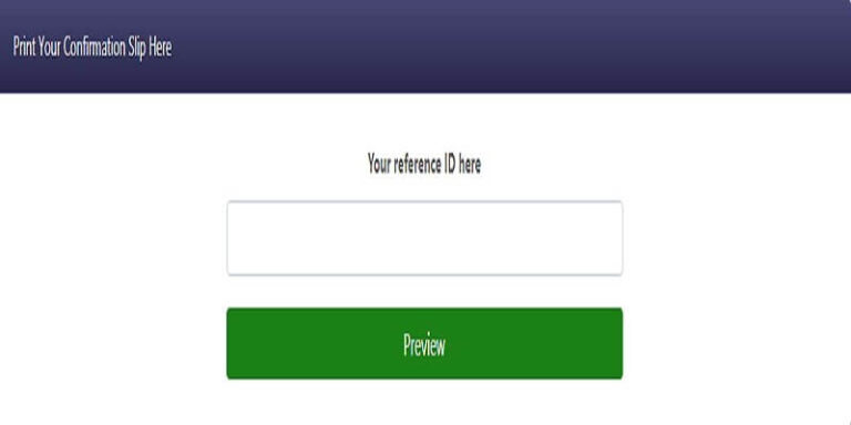 Print NPF Confirmation Slip 2023 | Police Recruitment Application ...